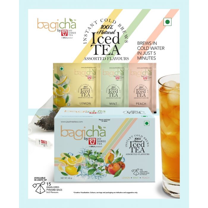 Bagicha by Jay Shree Tea | Iced Tea Assorted Flavours - Lemon, Mint, P – Jayshree Tea
