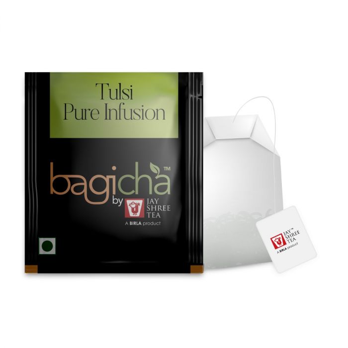 Bagicha by Jay Shree Tea | Tulsi Pure Infusion | 25 Enveloped Tea Bags – Jayshree Tea